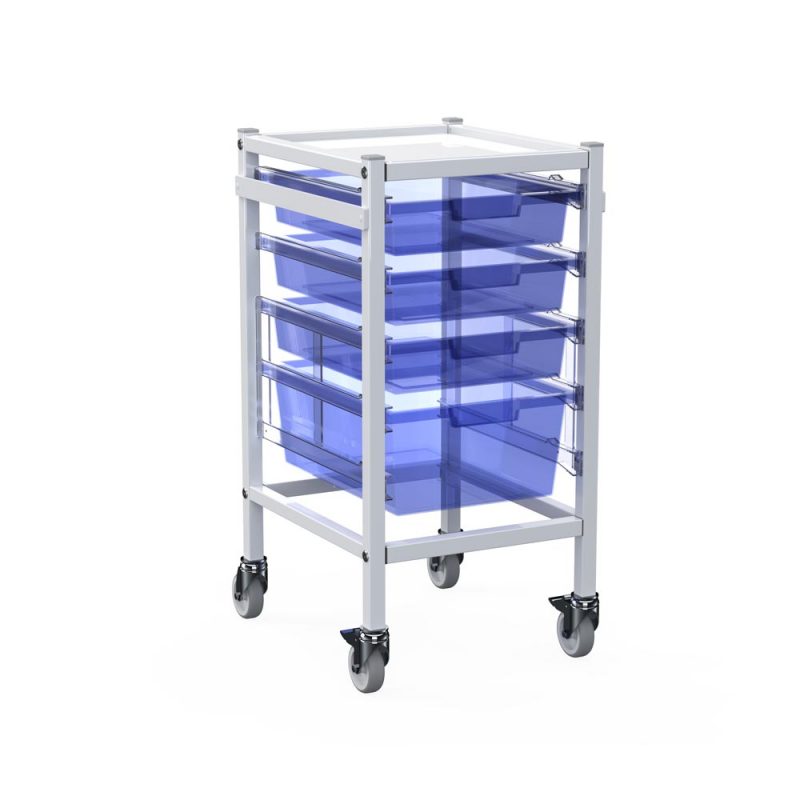 Shuttleworth A4 Single Column, Medical Storage Trolley, Low Level ...